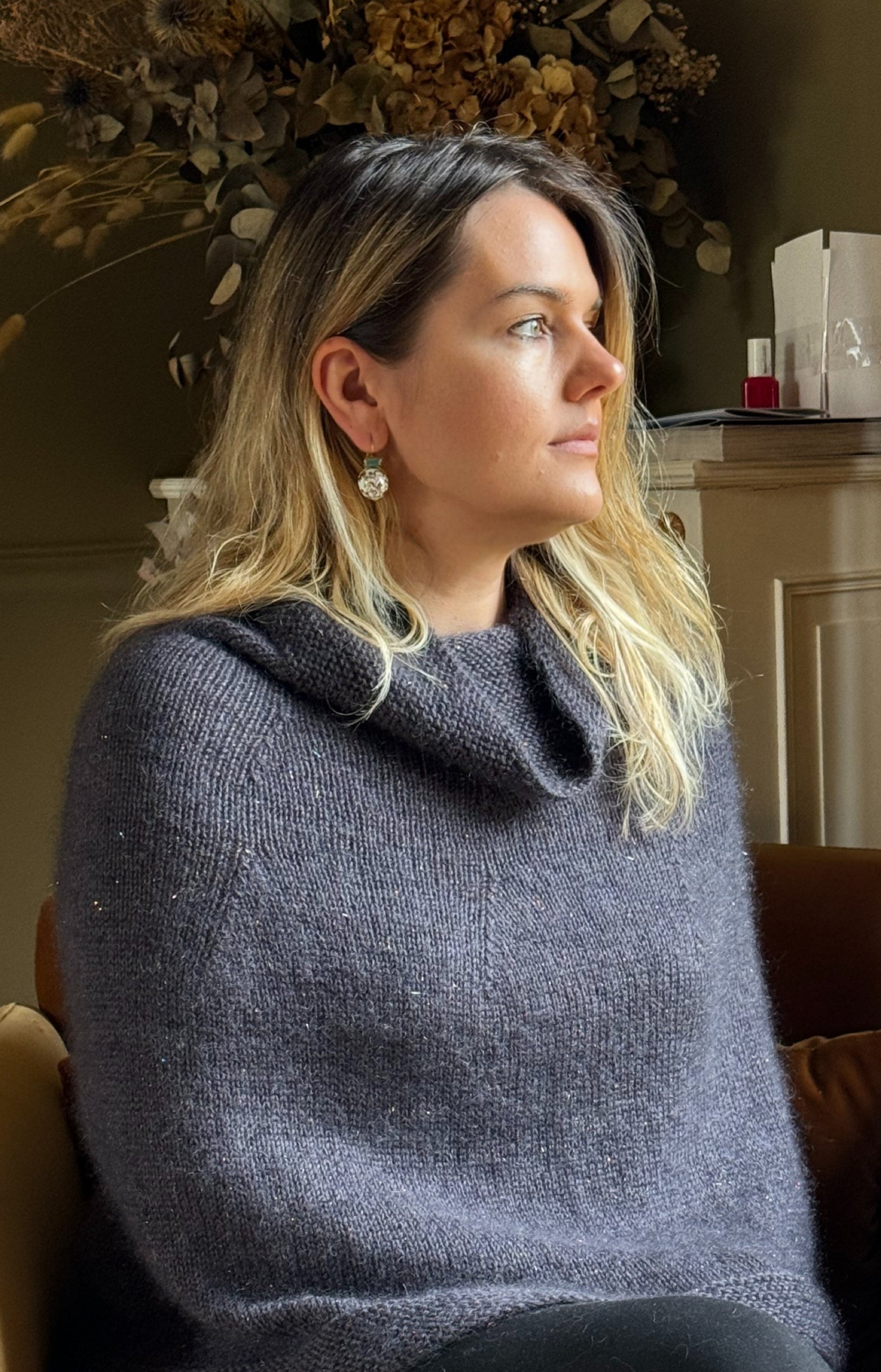 Cape French Touch Patron tricot PDF Français – Wooliette